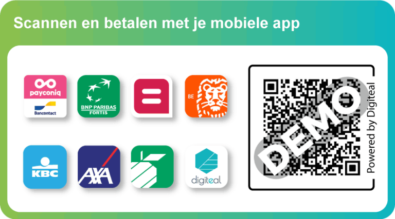 Betalen met QR code: hoe werkt het? - DigiTeal